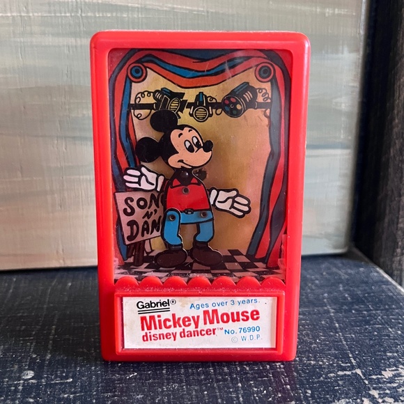 Disney | Toys | Vintage 975 Gabriel Mickey Mouse Disney Dancer Toy ...